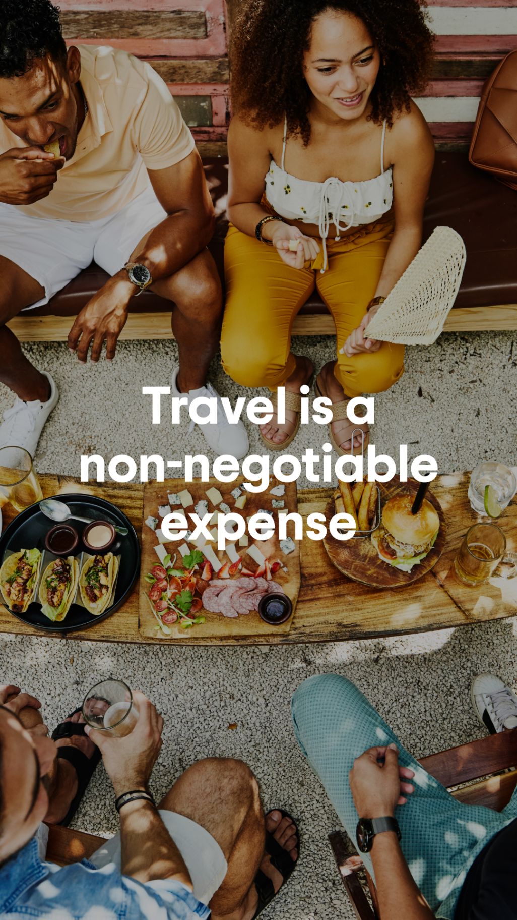 Economic portrait of the traveler